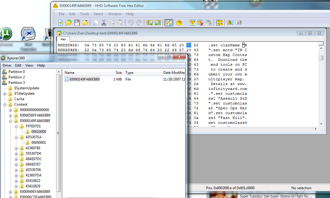 Hack your COD4 name, and change the Color of it :) - Modding - iBotModz